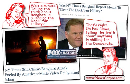 New York Times Demolishes Benghazi Hoax – Fox News Freaks Out | News Corpse